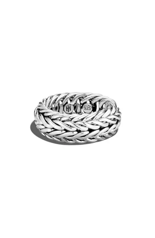 John Hardy Classic Chain Ring - Silver