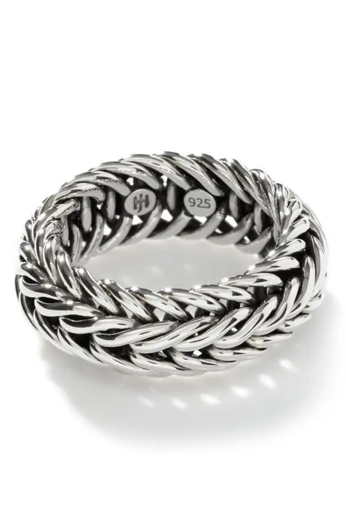 John Hardy Classic Chain Ring - Silver