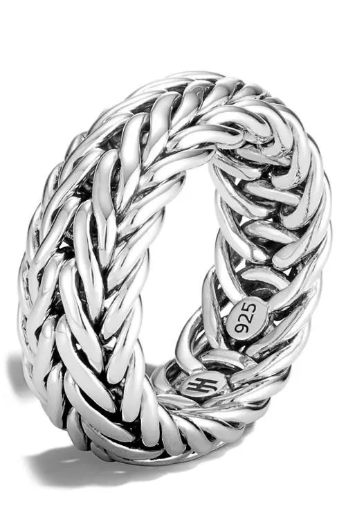 John Hardy Classic Chain Ring - Silver