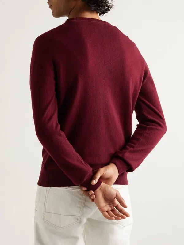 SULKA Cashmere Crew-neck Sweater
