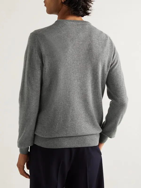SULKA Cashmere Crew-neck Sweater