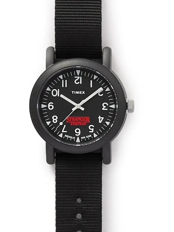Timex® Stranger Things Camper 40mm Resin And Webbing Watch
