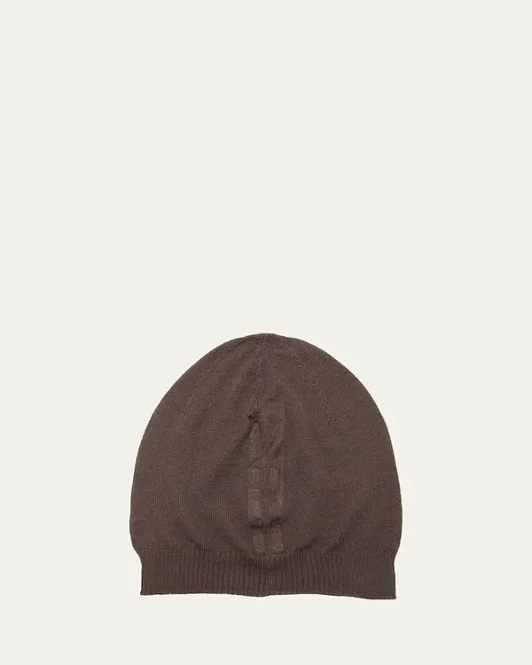 Rick Owens Cashmere Beanie - Grey