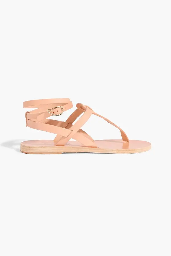 ANCIENT GREEK SANDALS Estia Leather Sandals - Neutral