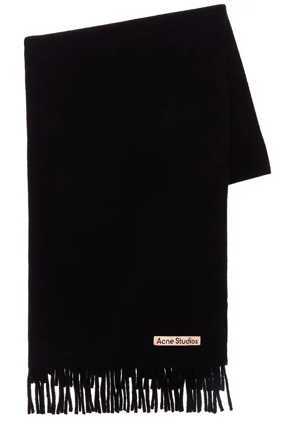 Acne Studios Canada Scarf - Black