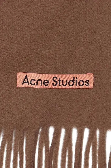 Acne Studios Canada Scarf - Caramel Brown