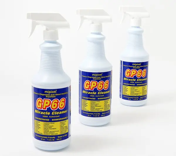 GP66 Set Of 3 Super-size Green Miracle Cleaner And Degreaser - One-color