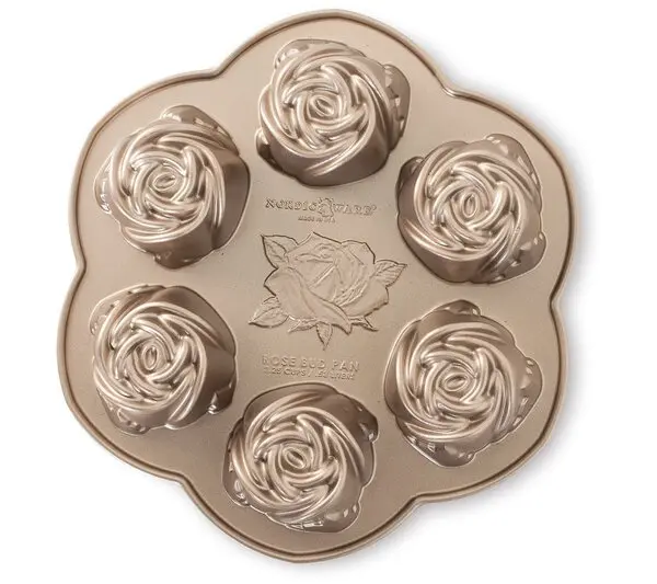 NORDICWARE Rosebud Cake Pan - One-color