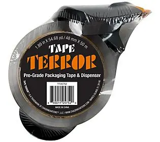 TAPE TERROR Dispenser With Pro-grade Tape
