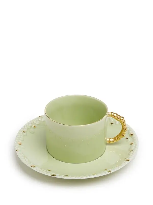 L'Objet Haas Mojave Teacup Set - Green