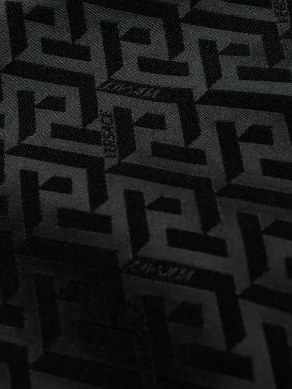 Versace La Greca Low-rise Leggings