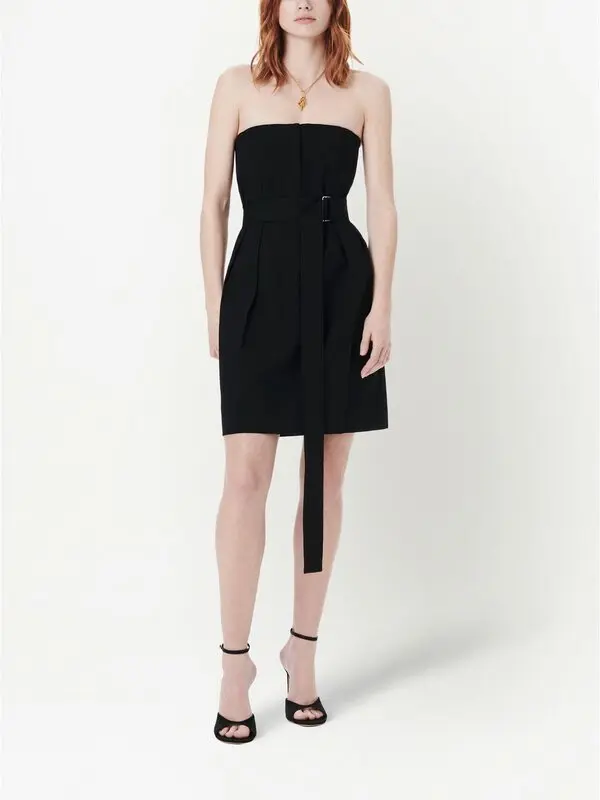 Victoria Beckham Strapless Midi Dress
