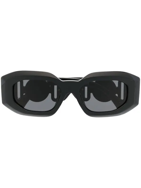 Versace Medusa Head Oversized Sunglasses - Black
