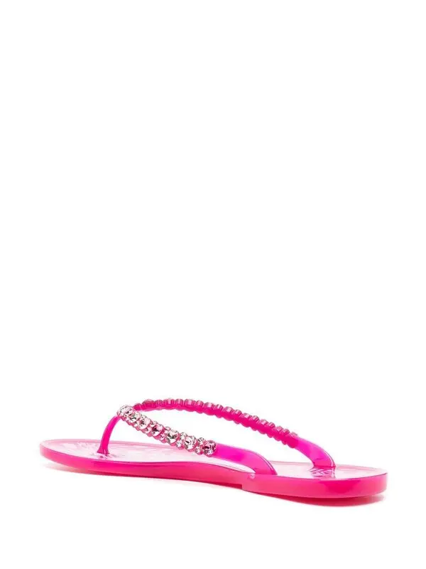 SOPHIA WEBSTER Esme Crystal Flip Flops