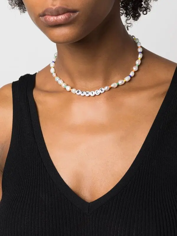 SPORTY & RICH Be Nice Necklace