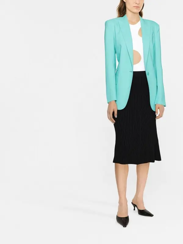 Stella McCartney Rib-knit Midi Skirt