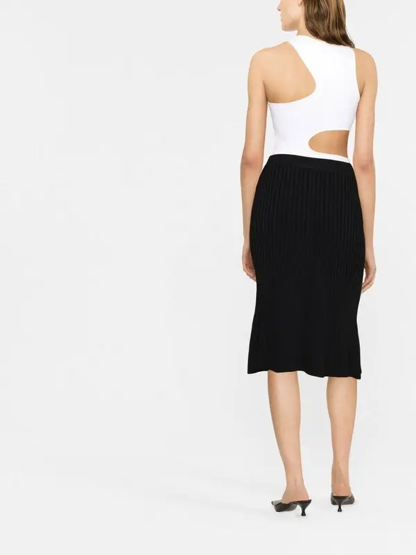 Stella McCartney Rib-knit Midi Skirt