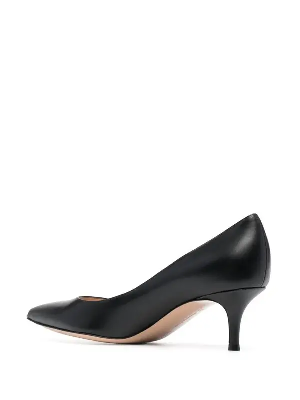 GIANVITO ROSSI 55mm Pointed-toe Pumps - Black