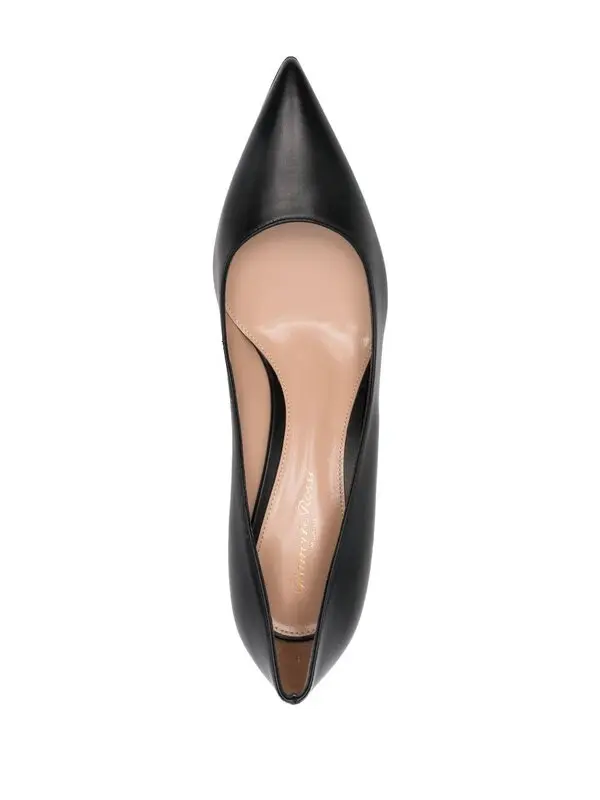 GIANVITO ROSSI 55mm Pointed-toe Pumps - Black