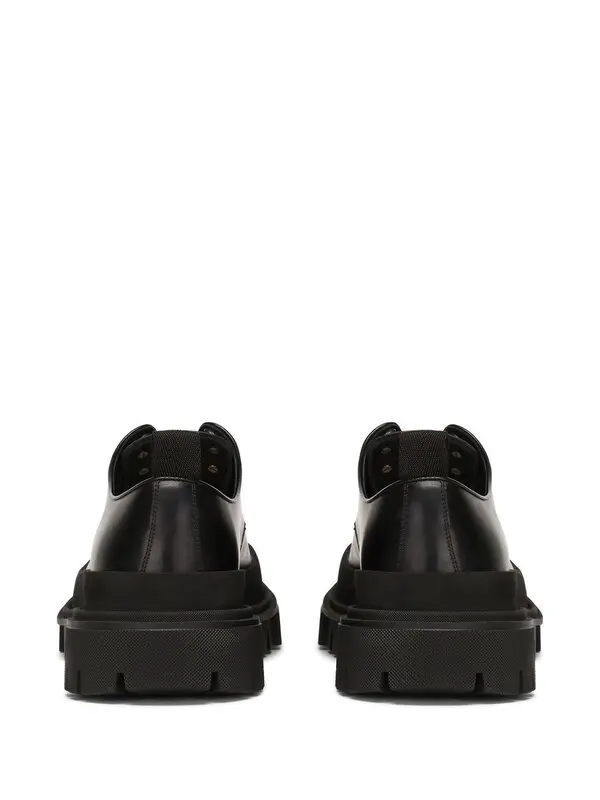 Dolce & Gabbana Logo-plaque Detail Derby Shoes