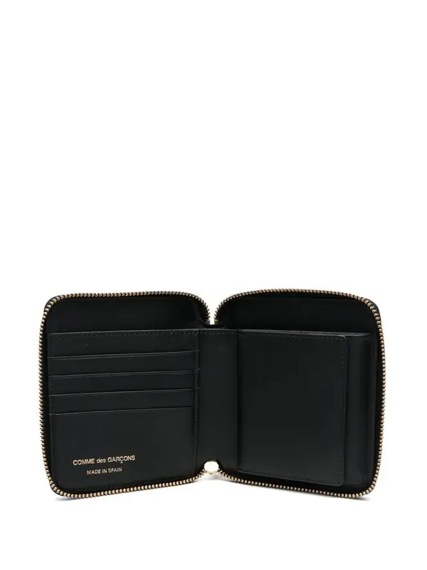 Comme Des Garçons Zip Around Textured Wallet