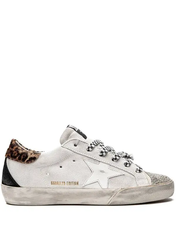 GOLDEN GOOSE Super-star Suede Sneakers - White