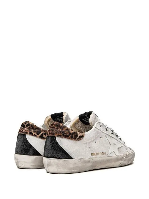 GOLDEN GOOSE Super-star Suede Sneakers - White