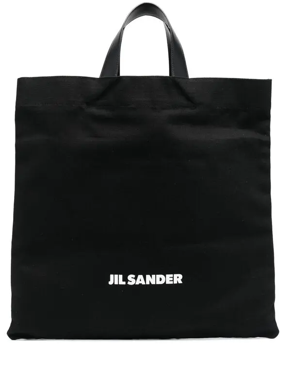 JIL SANDER Logo-print Tote Bag