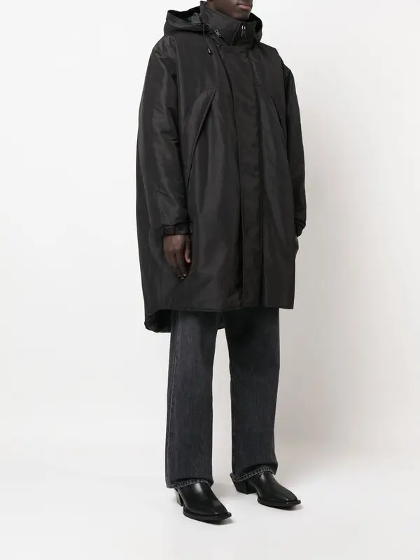 Our Legacy Hooded Concealed-fastening Parka Coat