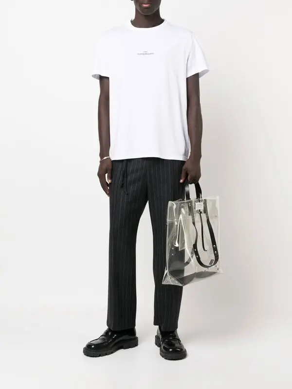 MAISON MARGIELA Logo-print T-shirt - White