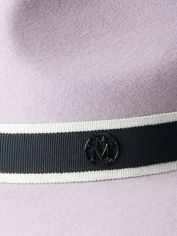 MAISON MICHEL Rico Fedora Hat - Neutrals
