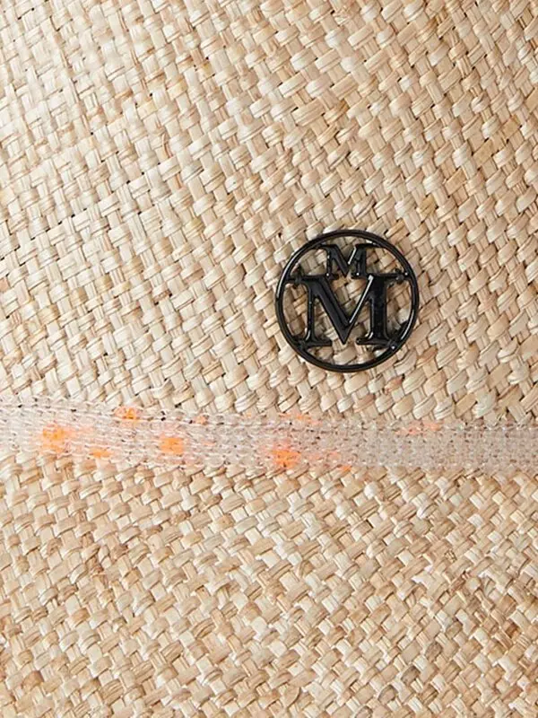 MAISON MICHEL Arsene Raffia Cloche Hat