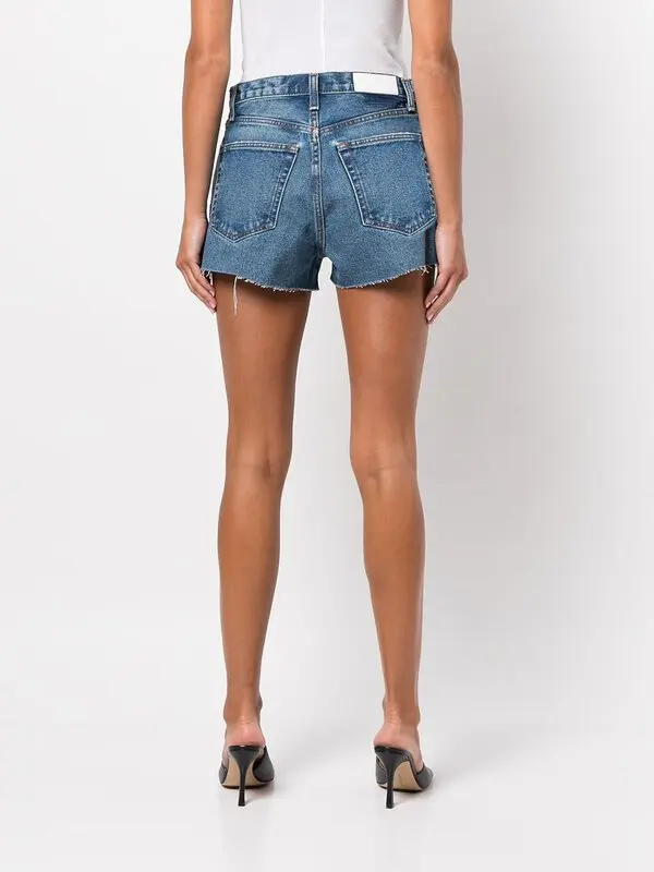 RE/DONE 70s High-rise Denim Shorts