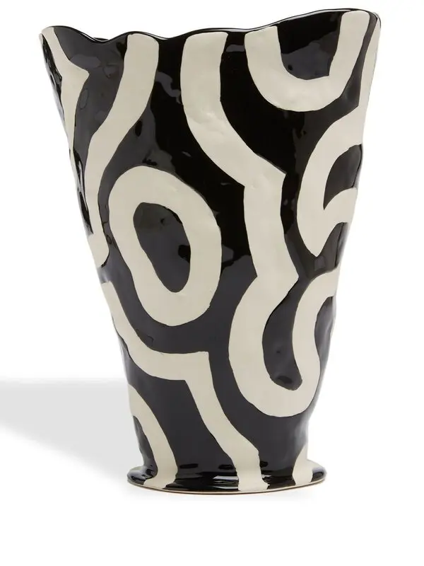 HAY Shadow Monochrome Vase - Black