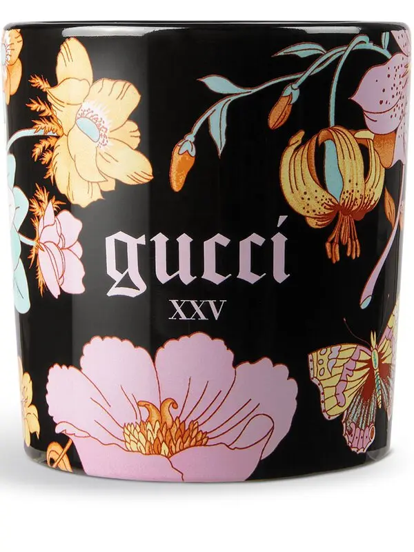 Gucci - Violet-scented Flora-print Candle