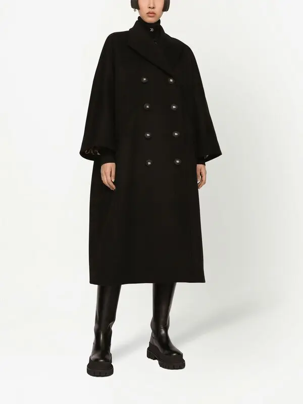 Dolce & Gabbana Double-breasted Baize Coat
