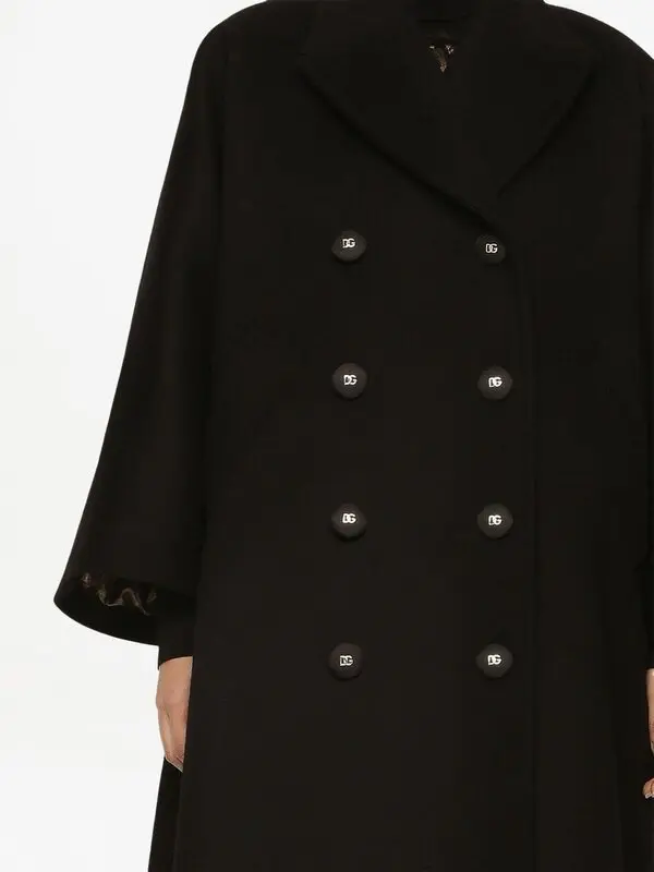 Dolce & Gabbana Double-breasted Baize Coat