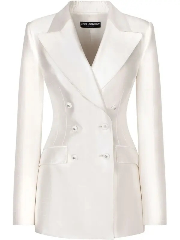 Dolce & Gabbana Double-breasted Blazer - White