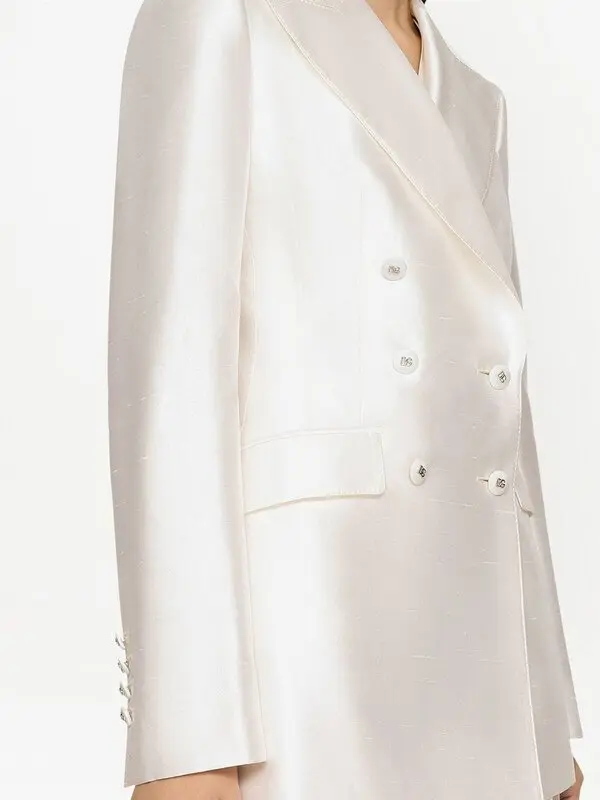 Dolce & Gabbana Double-breasted Blazer - White