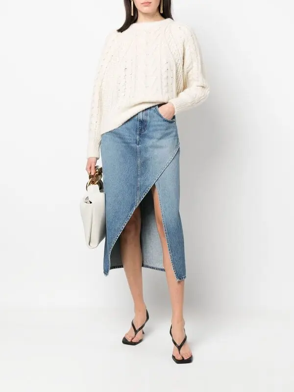 IRO PARIS Cable-knit Wool-blend Jumper