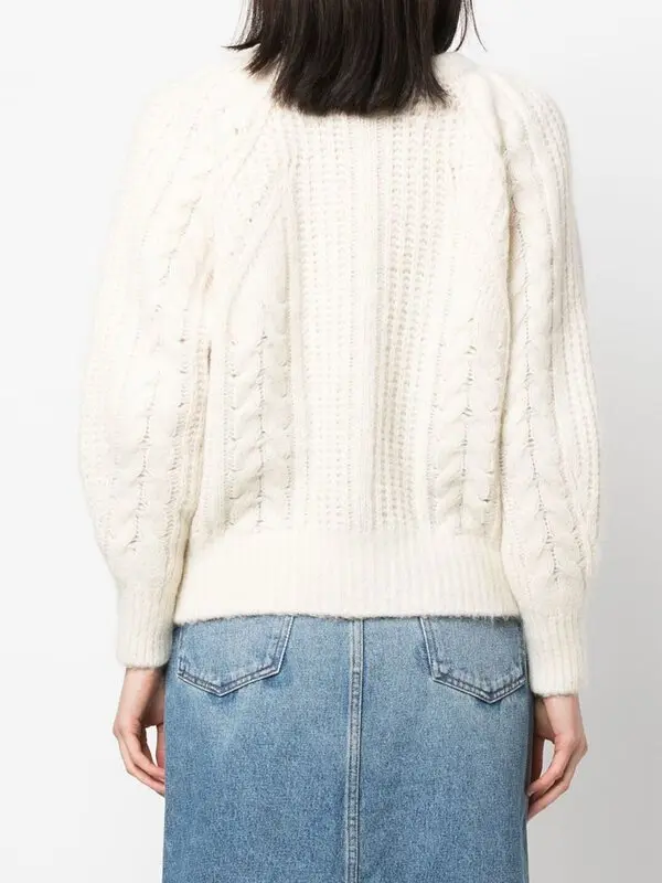 IRO PARIS Cable-knit Wool-blend Jumper