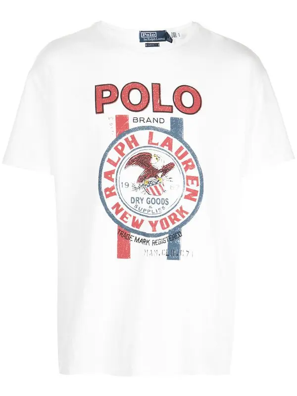 Polo Ralph Lauren Logo-print Cotton T-shirt - White