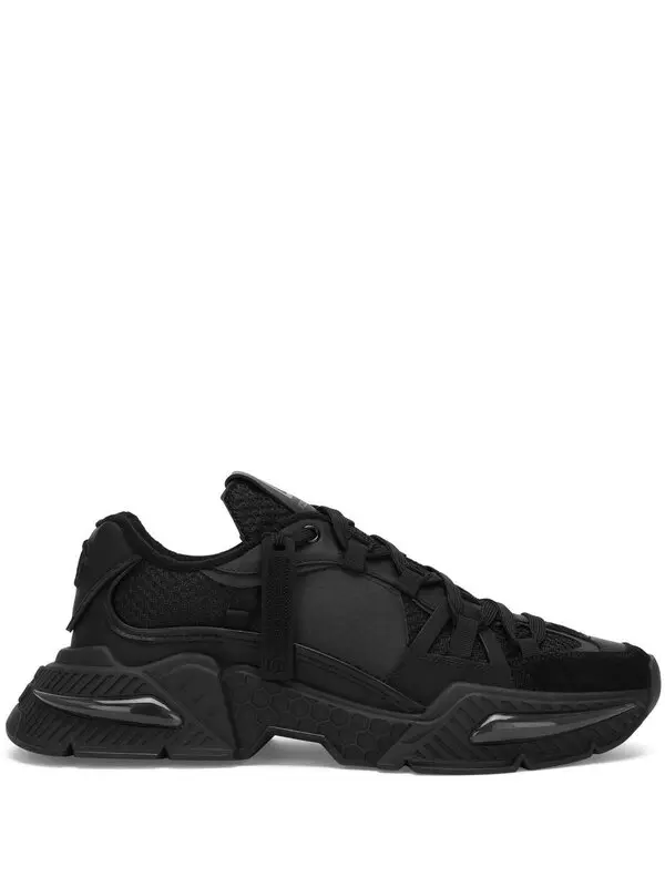 Dolce & Gabbana Airmaster Panelled Sneakers - Black