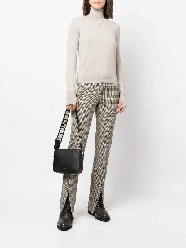 COCCINELLE Pebbled-leather Crossbody Bag