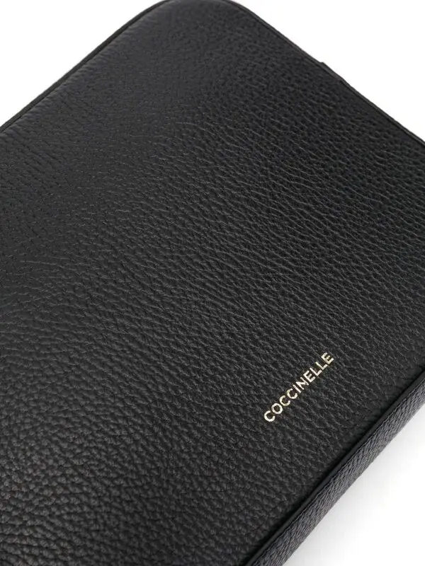 COCCINELLE Pebbled-leather Crossbody Bag