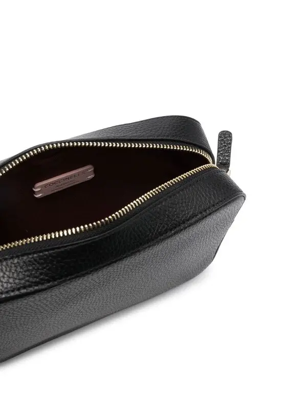 COCCINELLE Pebbled-leather Crossbody Bag