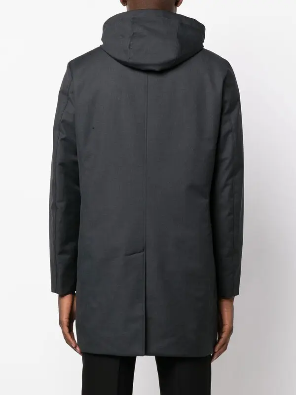 MOORER Buttoned-up Hooded Parka