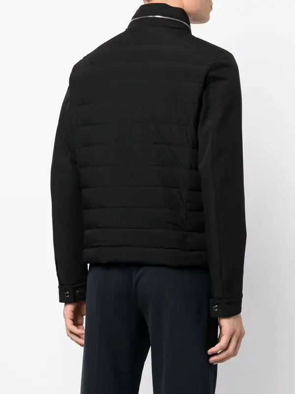 MOORER Quilted Jacket - Black