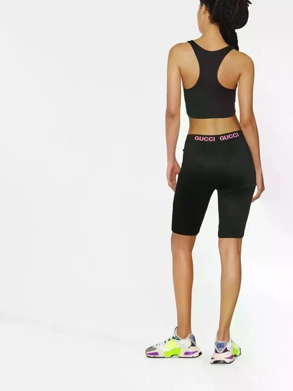 Gucci Biker Technical Jersey Shorts