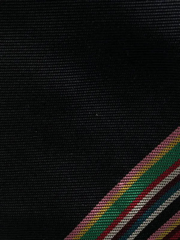 Paul Smith Stripe-detail Silk Neck Tie